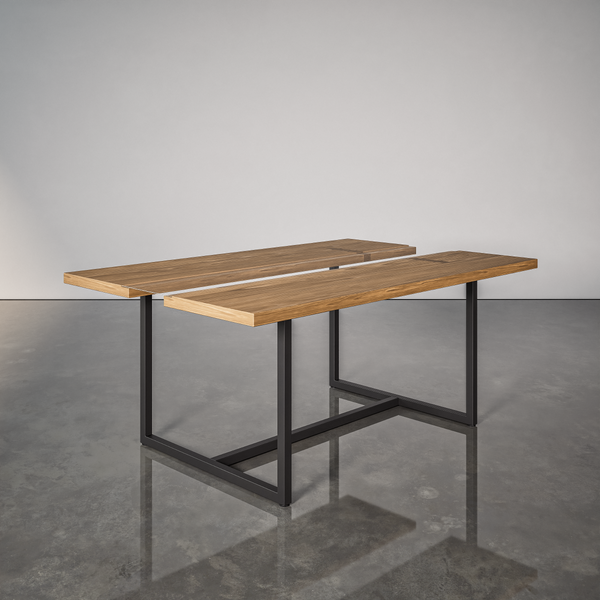 Glass Channel Table - Hugo & Hoby