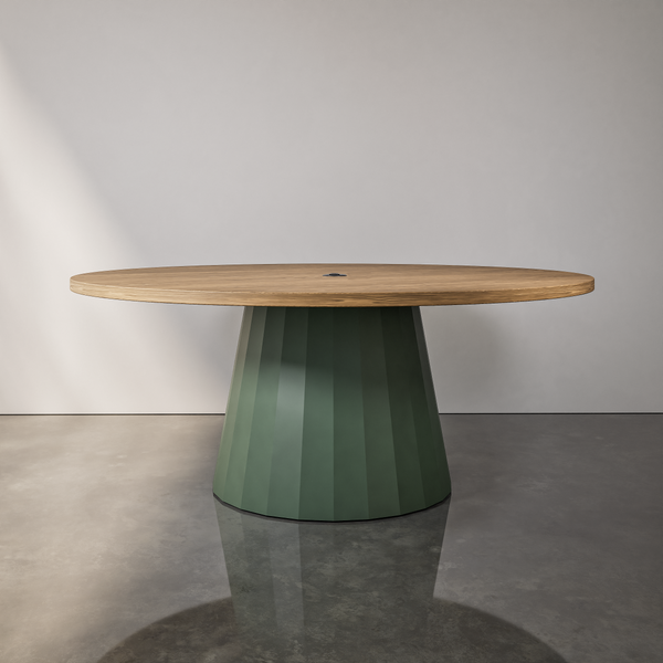 Large Steel Drum Table - Hugo & Hoby