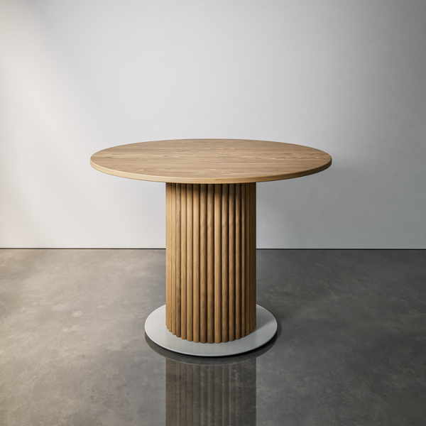Wood Tambour Table - Hugo & Hoby