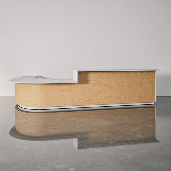 Swoosh Reception Desk - Hugo & Hoby