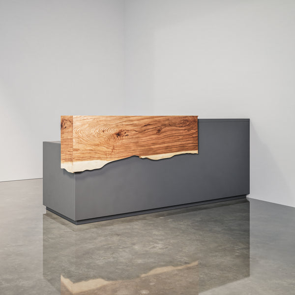 Live Edge Slab Reception Desk - Hugo & Hoby
