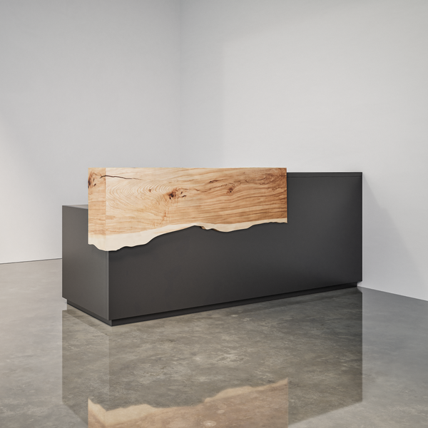 Live Edge Slab Reception Desk - Hugo & Hoby
