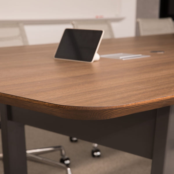 CURVED TRAPEZOIDAL CONFERENCE TABLE - Hugo & Hoby