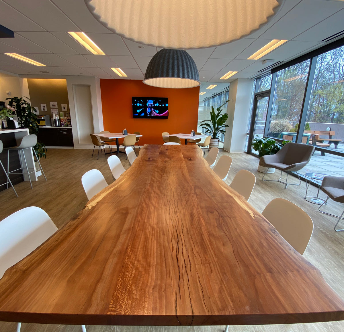 London Live Edge Communal Table - Hugo & Hoby